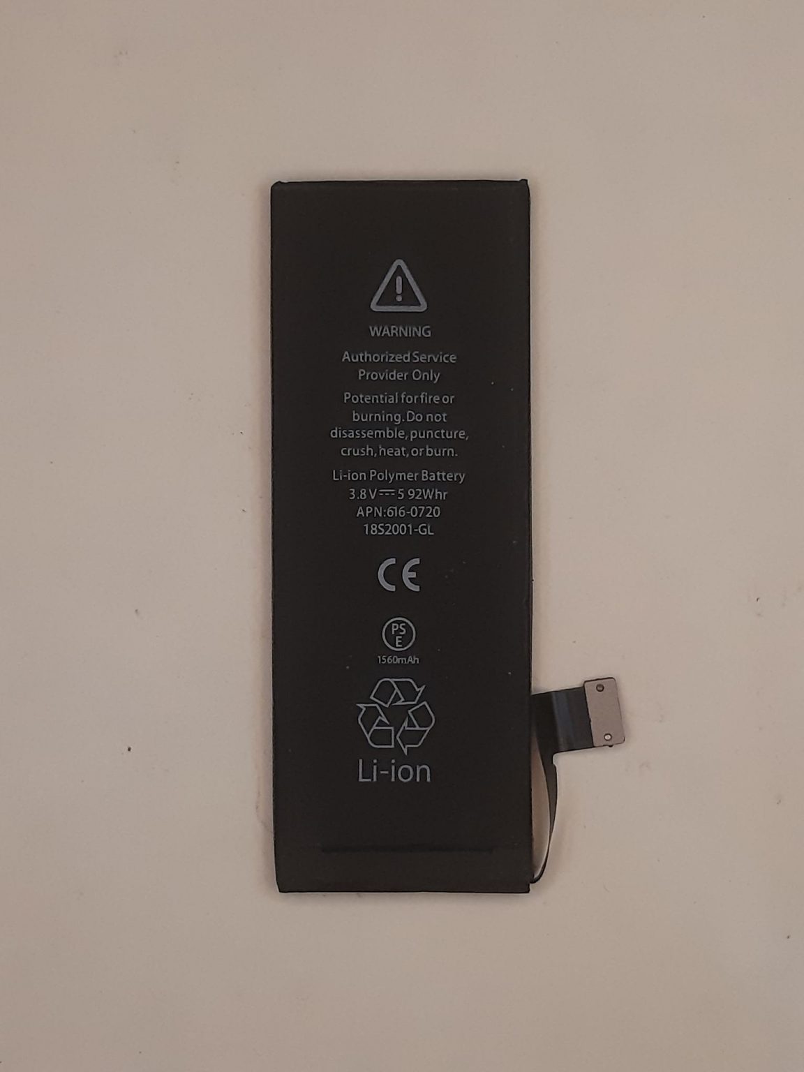 Apple iPhone 5s A1453 A1457 A1518 A1528 A1530 A1533 Battery - Battery ...
