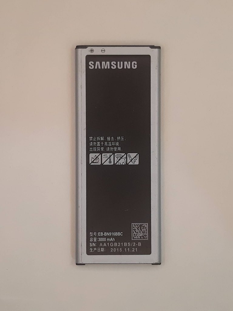 Samsung Galaxy Note 4 Duos Battery SM-N9100 EB-BN916BBC EB-BN916BBE ...