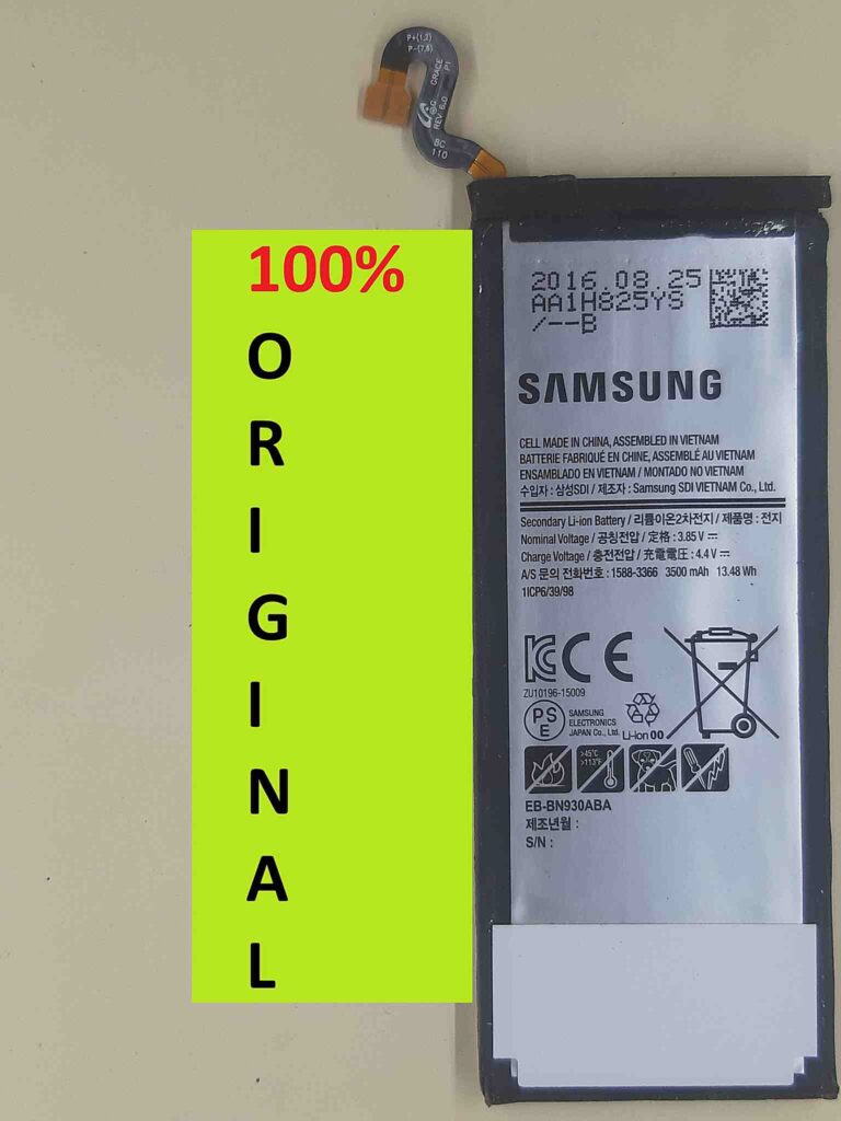 100% Original Samsung Note 7 Battery Replacement