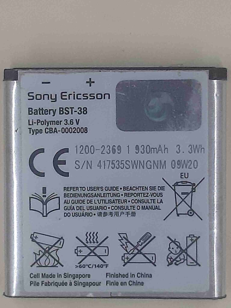 Sony Ericsson K770 / W580I / K850 / Z770i / W980 / C905 / R306 / W995 ...